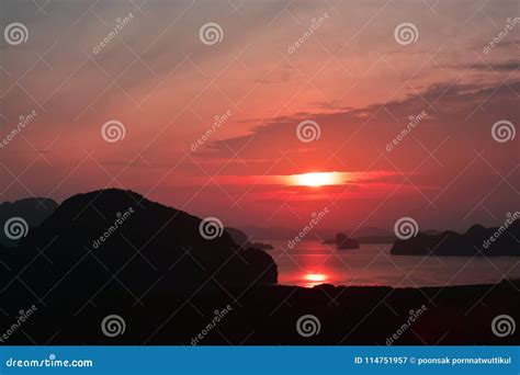 Toh Li Viewpoint Phang Nga Thailand Stock Image Image Of Scene