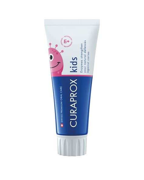 Дитяча зубна паста Curaprox Kids з фтором 1450 ppm, смак кавуна, 60 мл ...