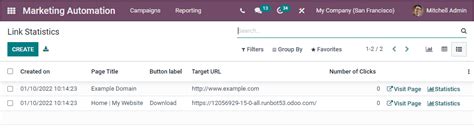 Reporting In Odoo Marketing Automation Odoo V Book