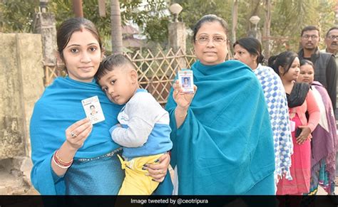 Tripura Elections 2023 Voting Live Updates शतपरण मतदन जर नत