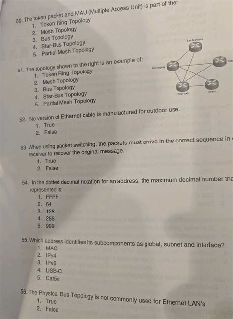 50 The Token Packet And MAU Multiple Access StudyX