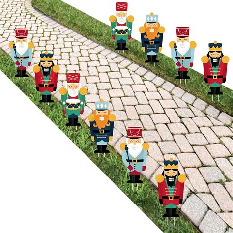 Big Dot Of Happiness Christmas Nutcracker Outdoor Holiday Party Yard