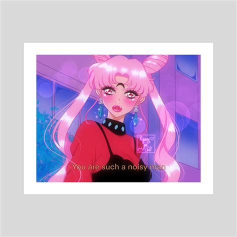 Sailor Moon Wicked Lady An Art Print By Jin Inprnt