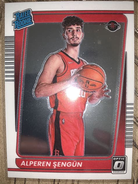 2021 22 Donruss Optic Alperen Sengun Rated Rookie RC 169 Houston