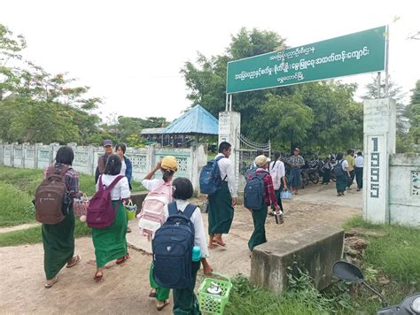 ရွှေတောင်မြို့တွင် ၂၀၂၄ ၂၀၂၅ ပညာသင်နှစ် အခြေခံပညာကျောင်းများ စတင်ဖွင့်လ