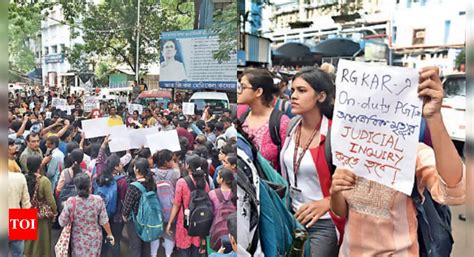 Rg Kar Medical College Rg Kar Medical College Scandal Students