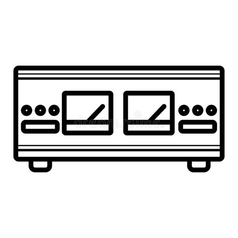 Voltmeter With Dial Gauge For Measurement Voltage Stock Vector Illustration Of Arrow