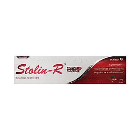 Buy Stolin R Advanced Stolin R Active Gum Care Toothpaste Sugar Free Online At Best Price Of Rs