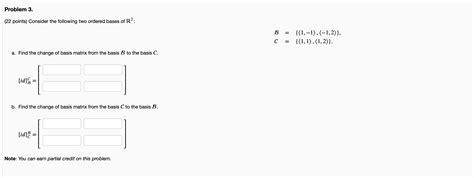 Solved Problem 3 22 Points Consider The Following Two