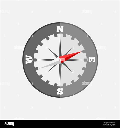 Compass Flat Icon Vector Eps10 Illustration Stock Vector Image And Art