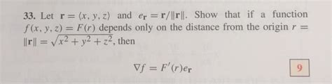 Solved Let R X Y Z And E R R R Show That If A Chegg Com