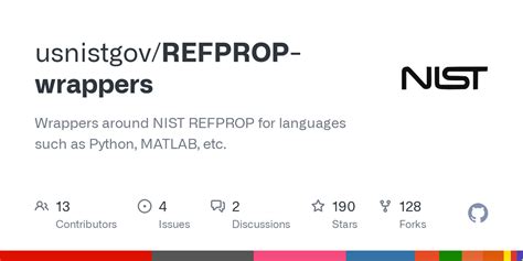 Refprop Wrapperswrappersmathcadhandbookreadmemd At Master