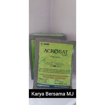 Jual FUNGISIDA ACROBAT 50 WP 40 GRAM Shopee Indonesia
