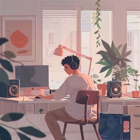 Lofi De Enfoque Laboral Melodías Armónicas Para La Oficina Lofi
