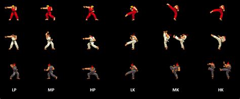 Some Capcom Vs SNK Sprite Sheets And Lots Of New MvC1 Ryu Sprites