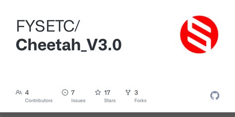 Github Fysetccheetahv30