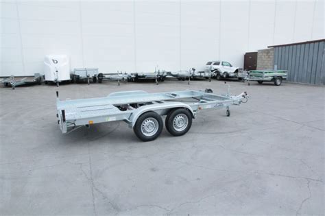 Remorque porte voiture 2500 kg deux essieux roues extérieures lider