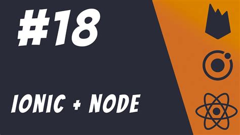 18 Adding Node Backend To Ionic App Ionic React Firebase Tutorials