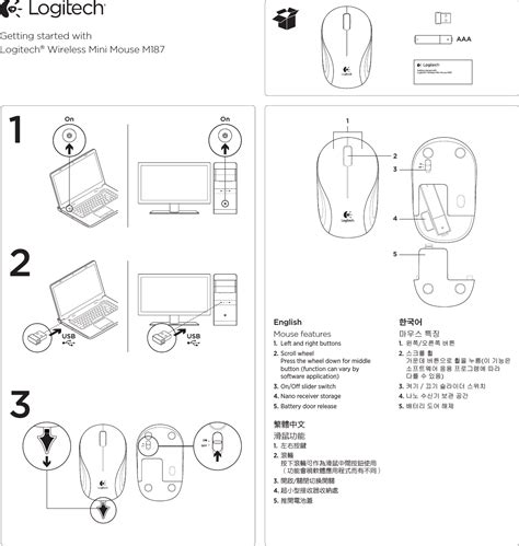 Logitech Far East Cu Ghz Transceiver User Manual C U M R Manual