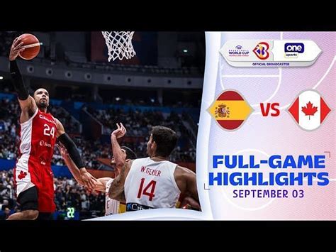 Canada Vs Slovenia FIBA World Cup 2023 September 6 Date Time Where