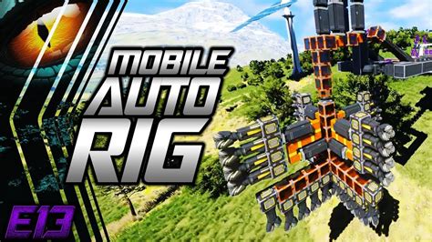 Mobile Automatic Mining Rig Part 1 Constructing The Drill Space