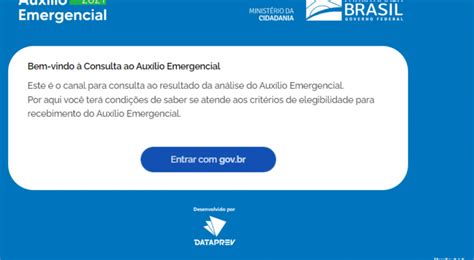 Consulta AuxÍlio Emergencial Dataprev Liberada Veja O Passo A Passo E