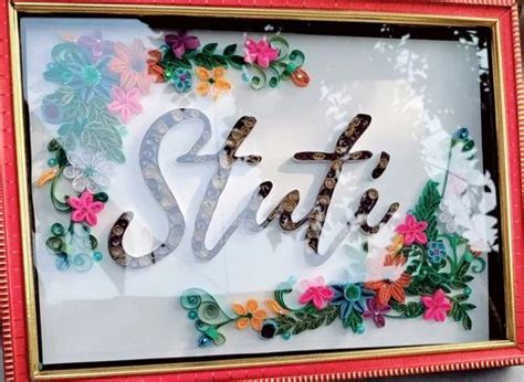 Paper Quilling Frame Borders