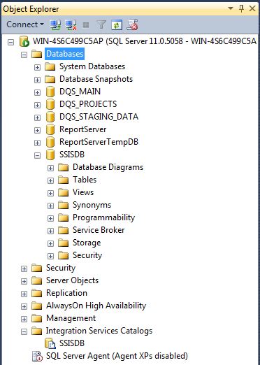 Sql Server Creating The Ssis Catalog Notes From The Field 058