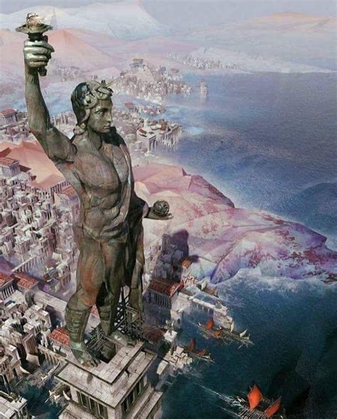 ეს არის რეკონსტრუქცია როდოსის კოლოსის დიდი ქართველები