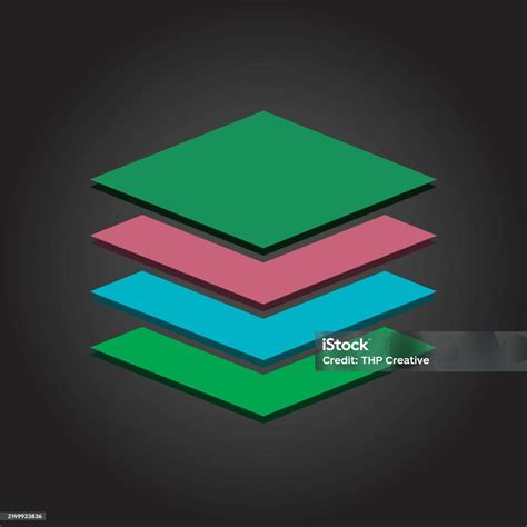 Stack Chart Vector Stock Illustration Download Image Now Abstract