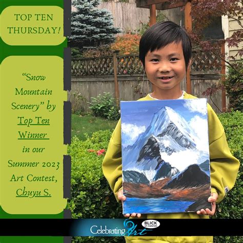 Today We Feature Top Ten Winner From Our Summer 2023 Art Contest Chuyu