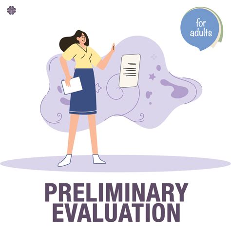 Preliminary Evaluation For Adult Ages 18 Growing Healthy Seasons