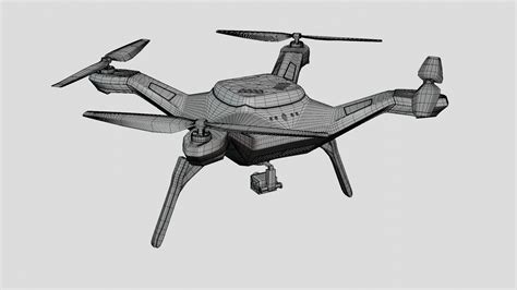 3d Model Simple Drone Free Turbosquid 2081967