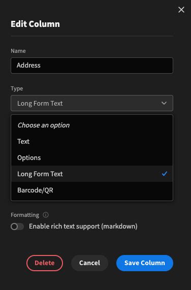 Text Inputs
