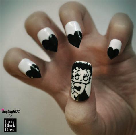 Betty Boop Nail Art By Kayleighoc On Deviantart