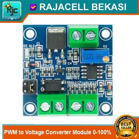 Pwm To Voltage Converter Module 0 100 Duty Cycle Ke Tegangan 0 10v Dc Lazada Indonesia
