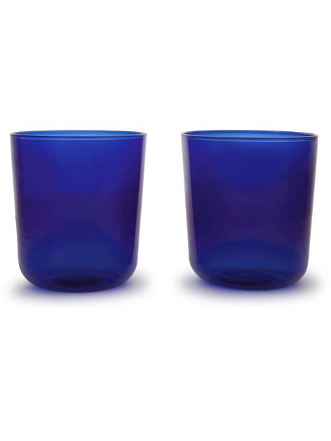 Rdlab Rdlab Luisa Glass Carafe Men Blue For Men