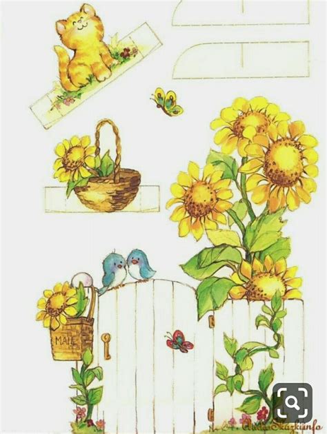 Котик и подсолнух | Paper dolls, Vintage paper dolls, Paper doll house
