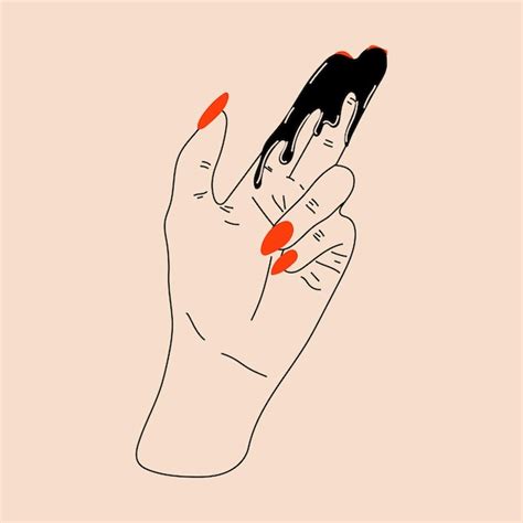 Premium Vector Sexual Hand Gesture Hand And Finger Simulating