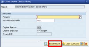 SAP BPC BADI Quick Tutorial For Newbies