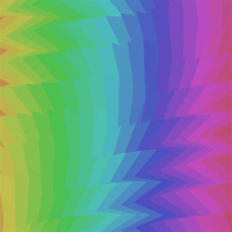 Oh The Fun Well Have — Poly Pile Triangle Rainbow Gradient