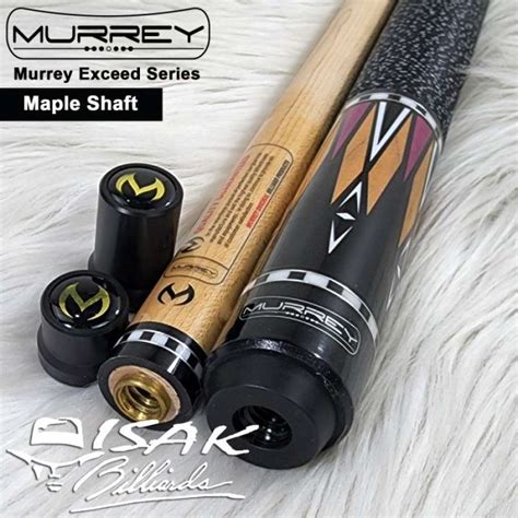 Jual Murrey Exceed Exc 01 Cue Uniloc Maple Extension Bumper Stick