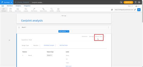 Conjoint Analysis Concept Simulator QuestionPro Help Document