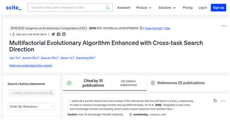 multifactorial evolutionary algorithm enhanced with cross task search