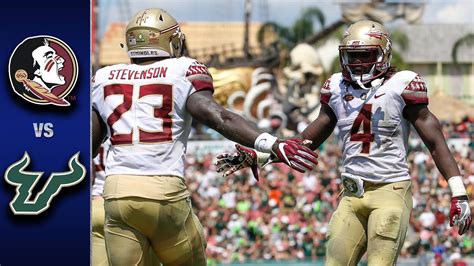 Fsu Vs Usf Football Highlights 2016 Youtube