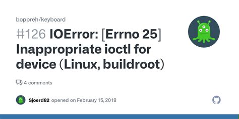 IOError Errno 25 Inappropriate Ioctl For Device Linux Buildroot