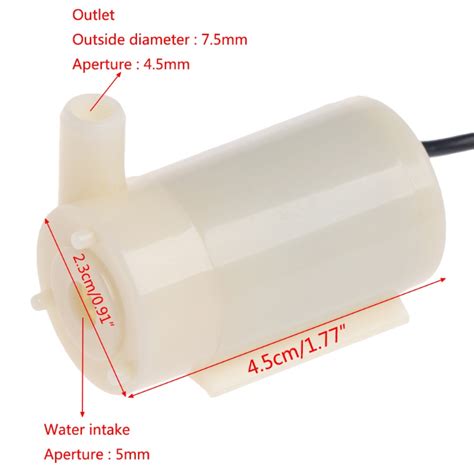Dc 3 6v Mini Micro Submersible Water Pump