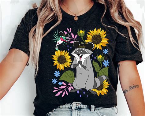 Retro Meeko And Flit With Mickey Mouse Hat Comfort Colors Shirt