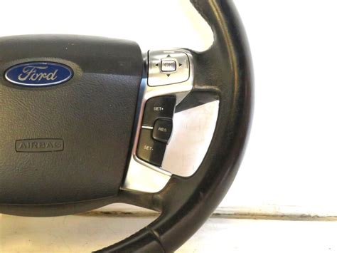 Ford Mondeo Mk Leather Steering Wheel Airbag With Cruise Controls