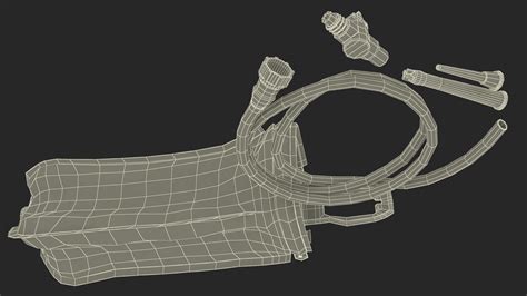 Reusable Enema Bag Colonic Kit 3d Model 24 3ds Blend C4d Fbx